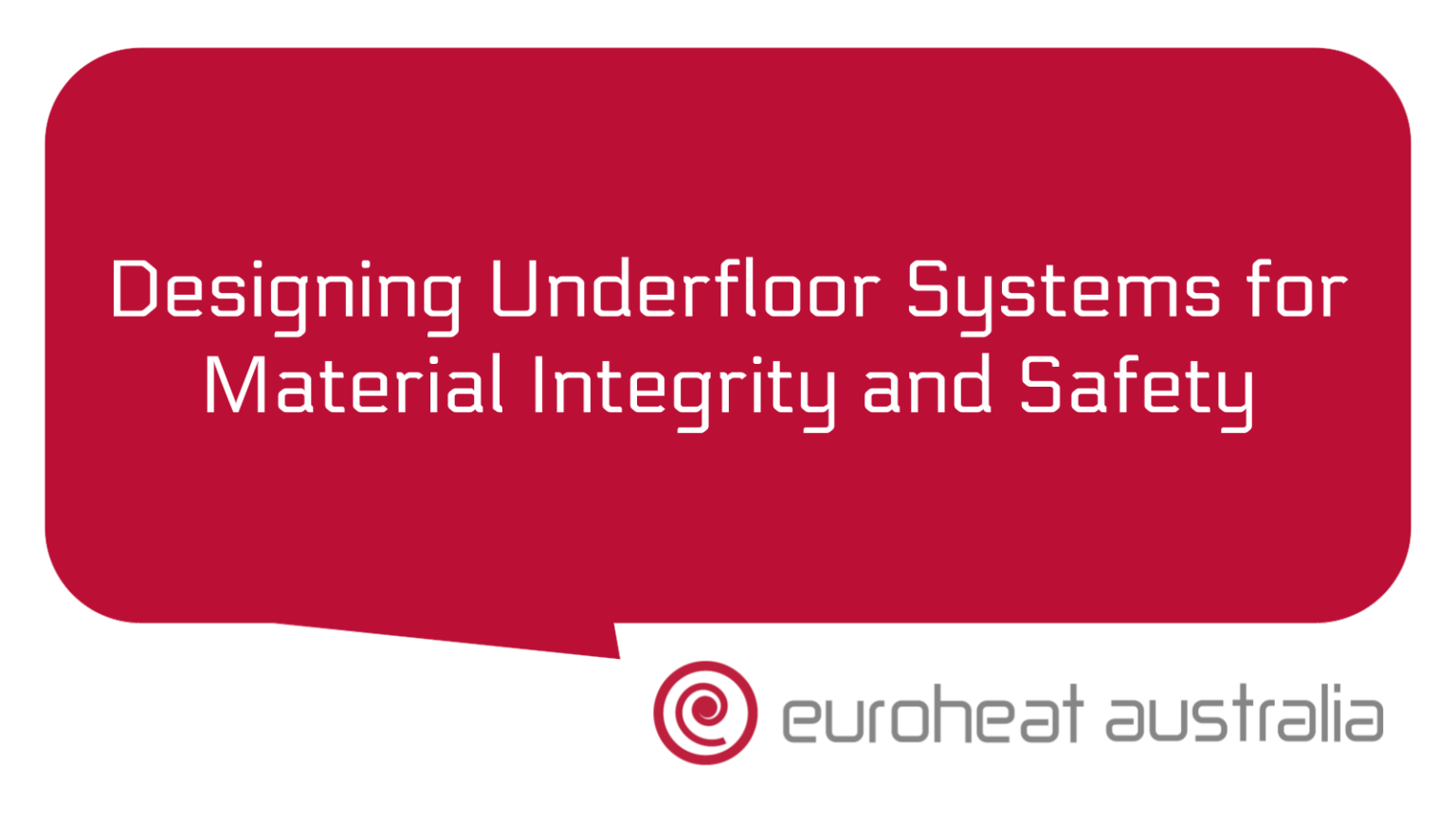 Designing Underfloor Systems for Material Integrity and Safety ...