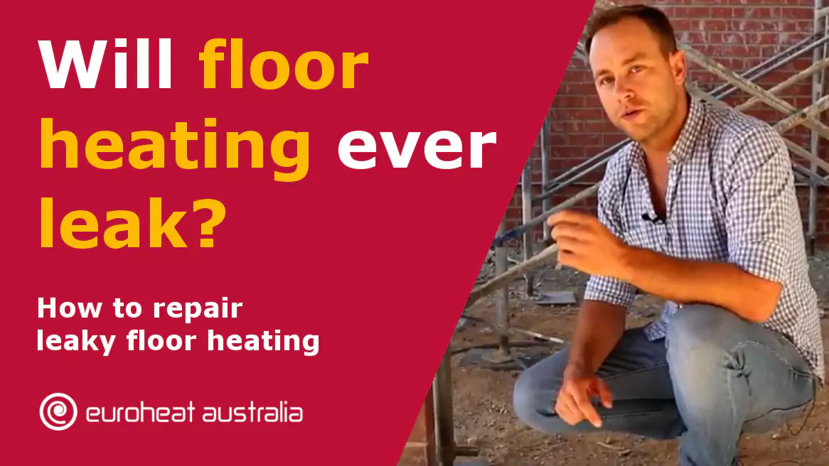 Video: Will floor heating ever leak? How to repair leaky floor heating ...