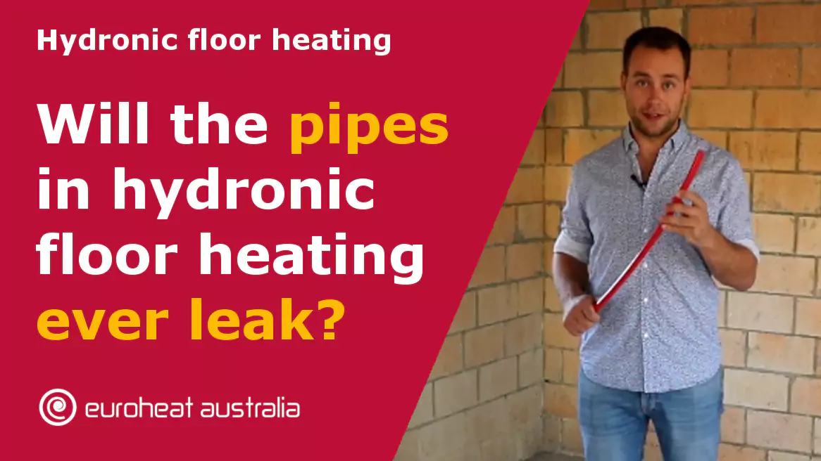 Video: Hydronic floor heating: Will the pipes in hydronic floor heating ...