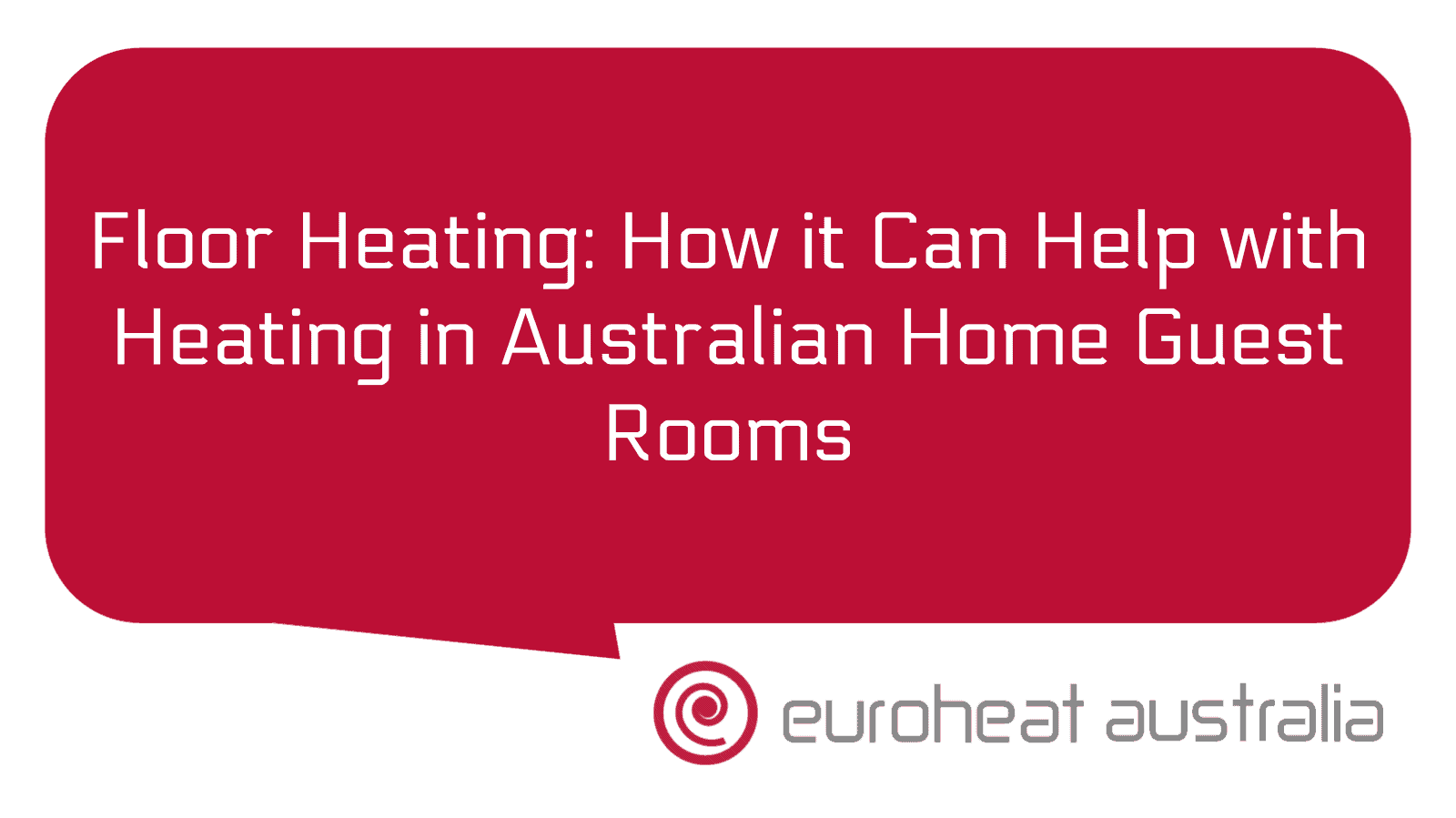 Floor Heating: How it Can Help with Heating in Australian Home Guest ...