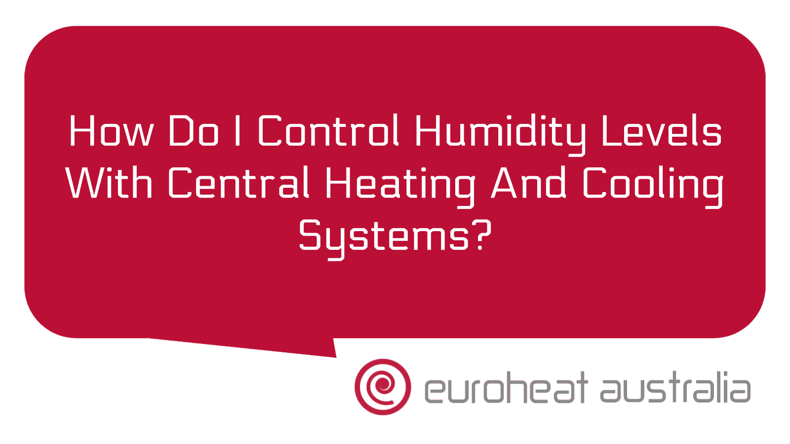 How Do I Control Humidity Levels With Central Heating And Cooling ...