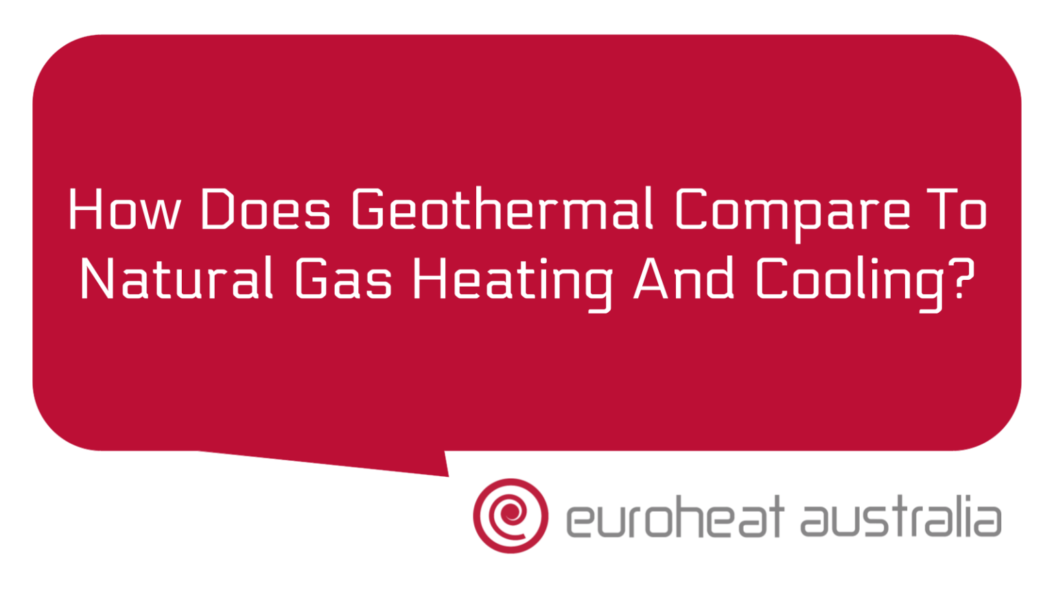 How Does Geothermal Compare To Natural Gas Heating And Cooling ...