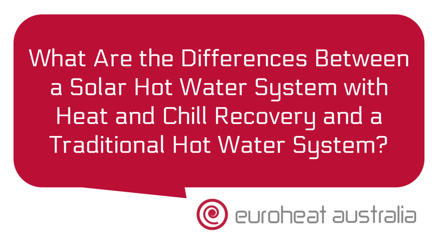 What Are the Differences Between a Solar Hot Water System with Heat and ...