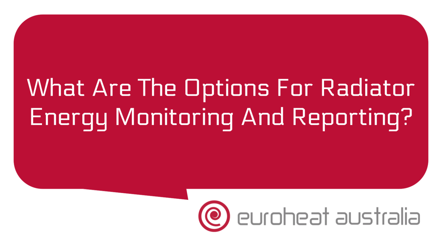 What Are The Options For Radiator Energy Monitoring And Reporting ...