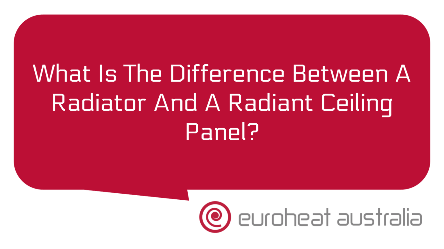 What Is The Difference Between A Radiator And A Radiant Ceiling Panel ...